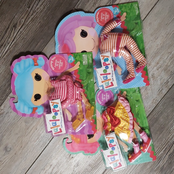 Lalaloopsy Toys Lalaloopsy Doll Clothes Bundle 3 New Outfits Party